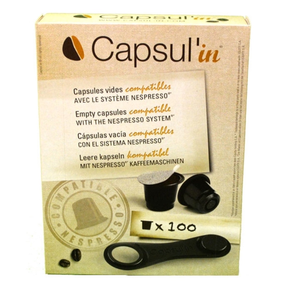 Capsul-in box compatibel met Nespresso® inclusief Capsule houder